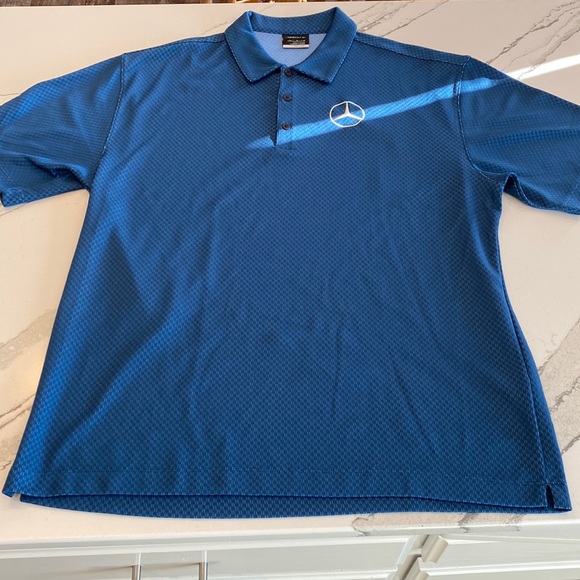 Nike | Shirts | Nike Mercedes Dri Fit Golf Shirt Size L | Poshmark